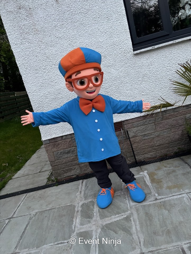 Blippi Mascot - Inflatable Event Equipment Hire in Glasgow | Event Ninja