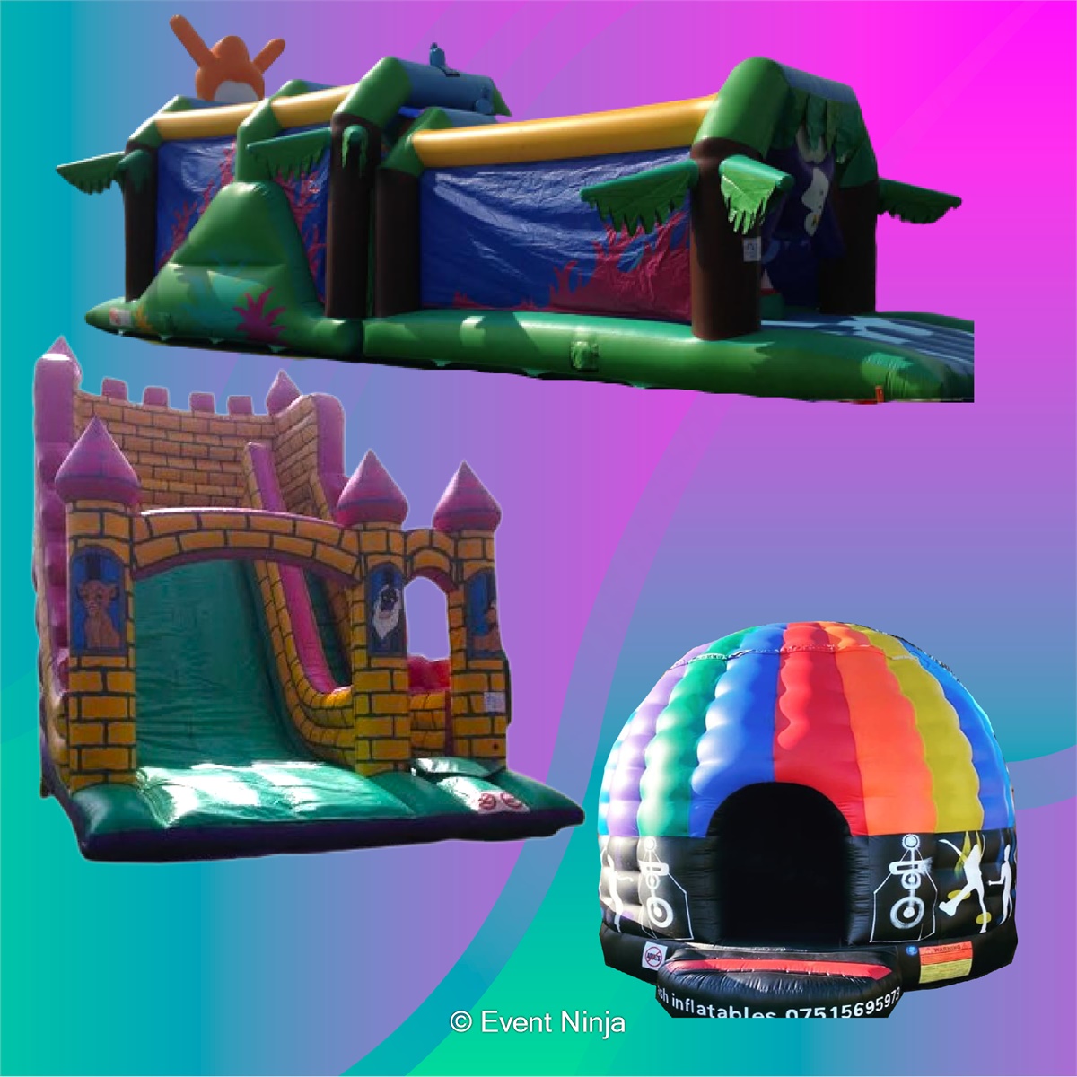 Entertainment Package - Inflatable Event Equipment Hire in Glasgow ...