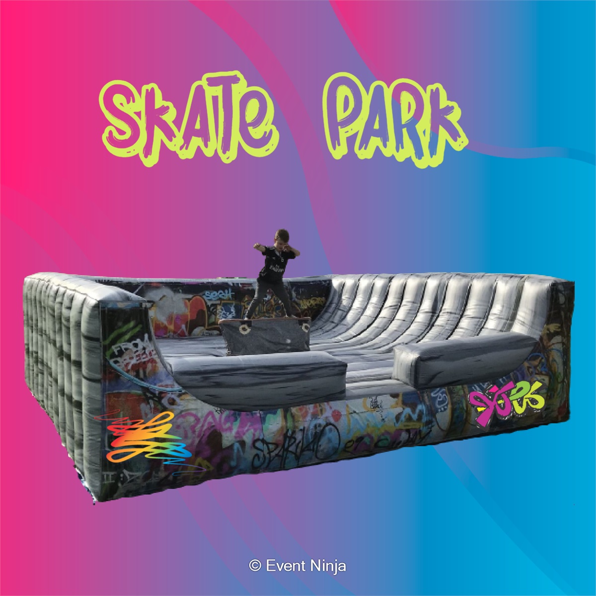 Skate Park Rodeo - Up to 4 hours - Inflatable Event Equipment Hire in ...