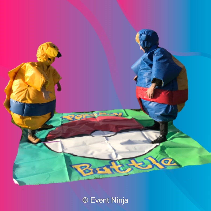 Sumo Wrestling Sets Pokemon (age 10 to small adults) - Inflatable Event ...